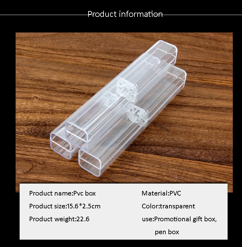 Transparent Pencil Box - Ideal Gift Packaging Solution