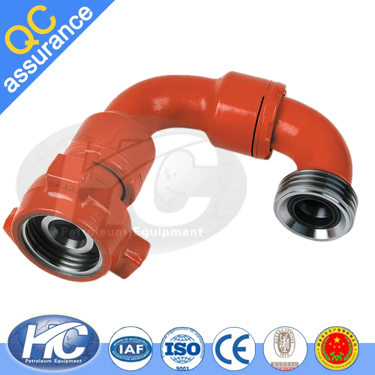 Swivel Joint With Fig 1502 Union Connection / Forged Chicksan Swivel ...