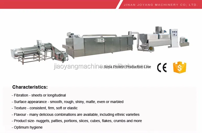 Twin Screw Extruder Hmma Textured Vegetarian Production Line - Buy ...
