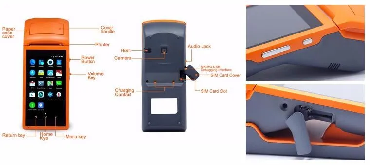 Pos System Printer Bus Tickets Pos Machine - Buy Pos System Printer,5.5 ...