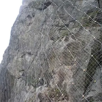 Slope Protection Net / Wire Mesh For Slope Protection / Rock Fall ...