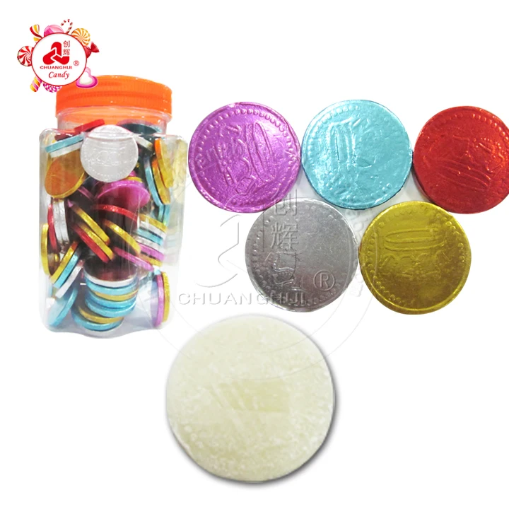 Gold Coin Bubble Gum - Enjoy Fruity Fun in Every Bite