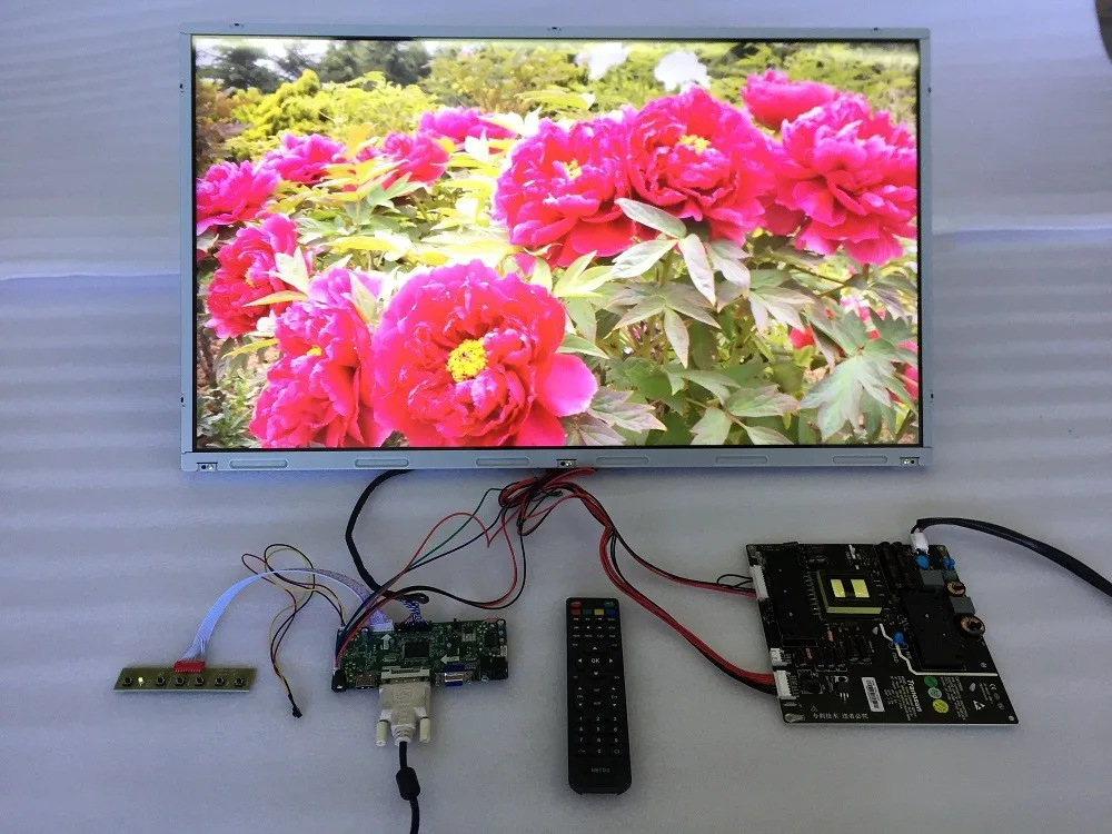 Ld320eun-sem1 32 Inch Tv Screen Lcd Modules Hd Dvi Rgb Vga Pc Audio Lcd Monitor Controller Board ...