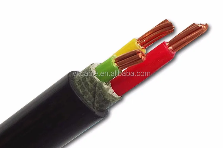 3 Cores Pvc Copper Power Cable 3x16mm2 3x6mm2 3x10mm2 Electric Cable ...