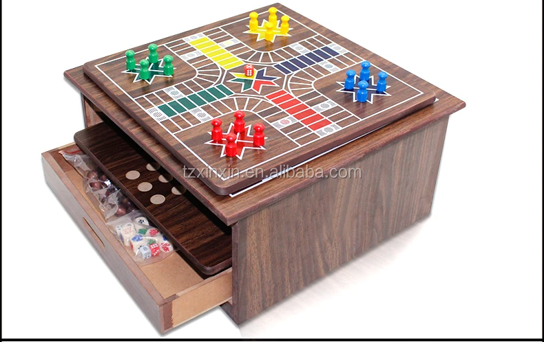 10 In 1 Wooden Game Set - Buy Chess Game,Chess Set,Board Game Product ...