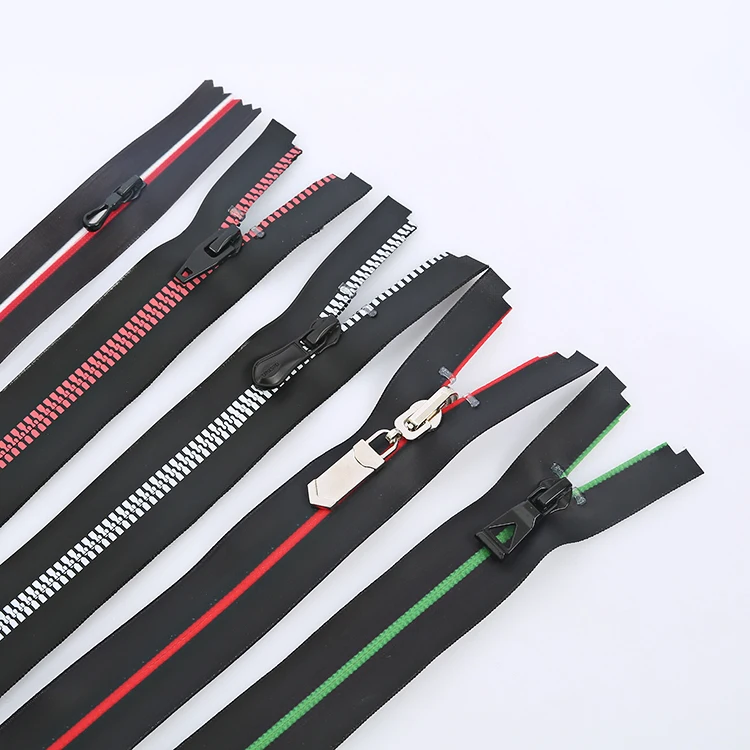 5# Factory Light Custom Invisible Zipper Nylon Pu Waterproof Zipper For ...