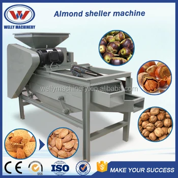 Nuts Breaking Machine/almond Dehuller Machines/hazelnut Shelling Remove ...