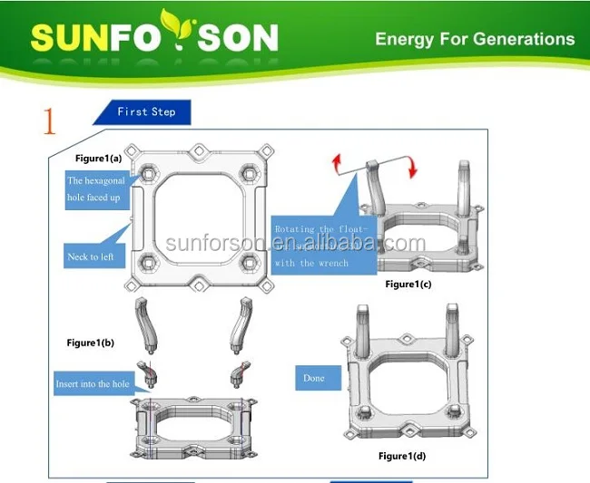 Hdpe Solar Floating Panel Support - Buy Float Solar Mount Structure ...