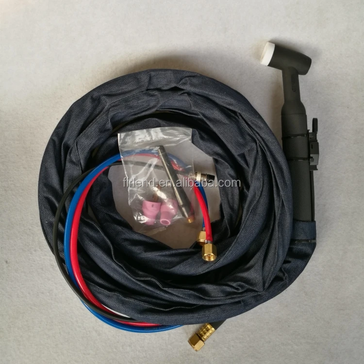 WP-12 Water Cooled TIG Welding Torch - 500A DC Capacity