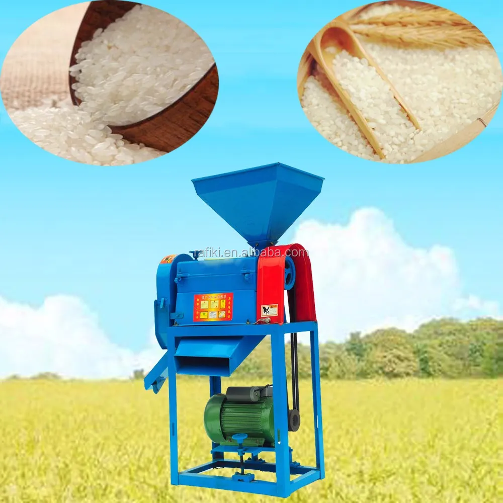 Portable Rice Milling Machine - Efficient & Reliable