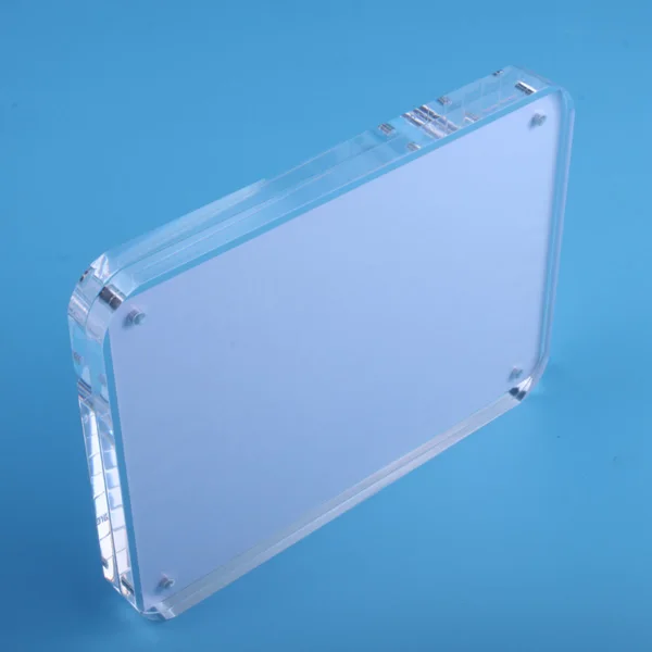 Custom Wholesale Clear Acrylic Box Frame - Delicate Photo Frame