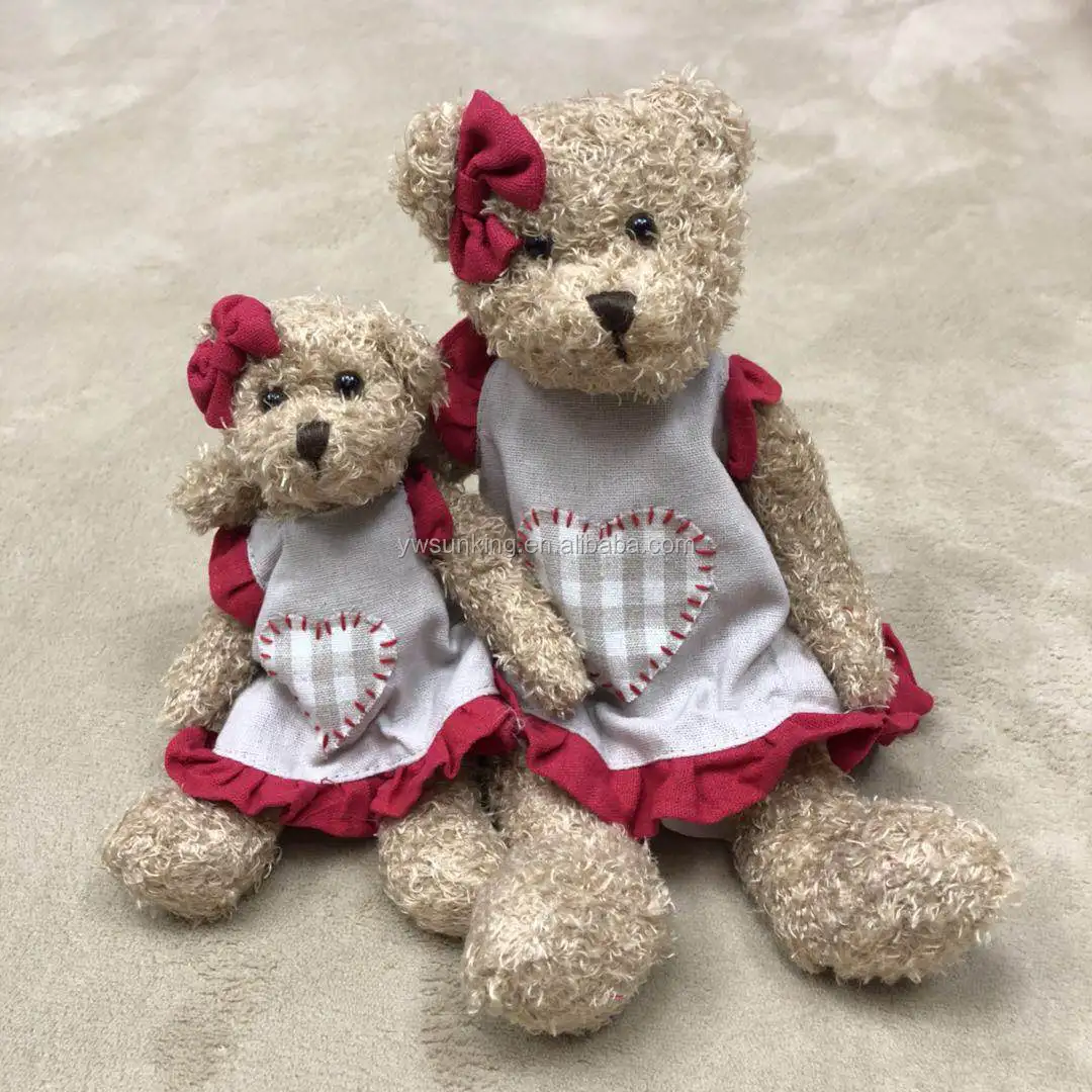 2021 Wholesale Mini Teddy Bear 13 Cm Knit Sweater Teddy Brown Small ...