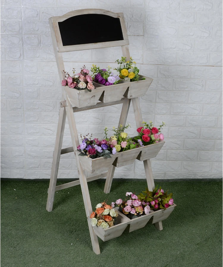 American Country Restoring Ancient Ways Real Wood Flower Rack - Buy ...
