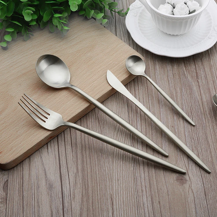 High Quality Colorful 18/10 Stainless Steel Cutlery Set For Wedding ...