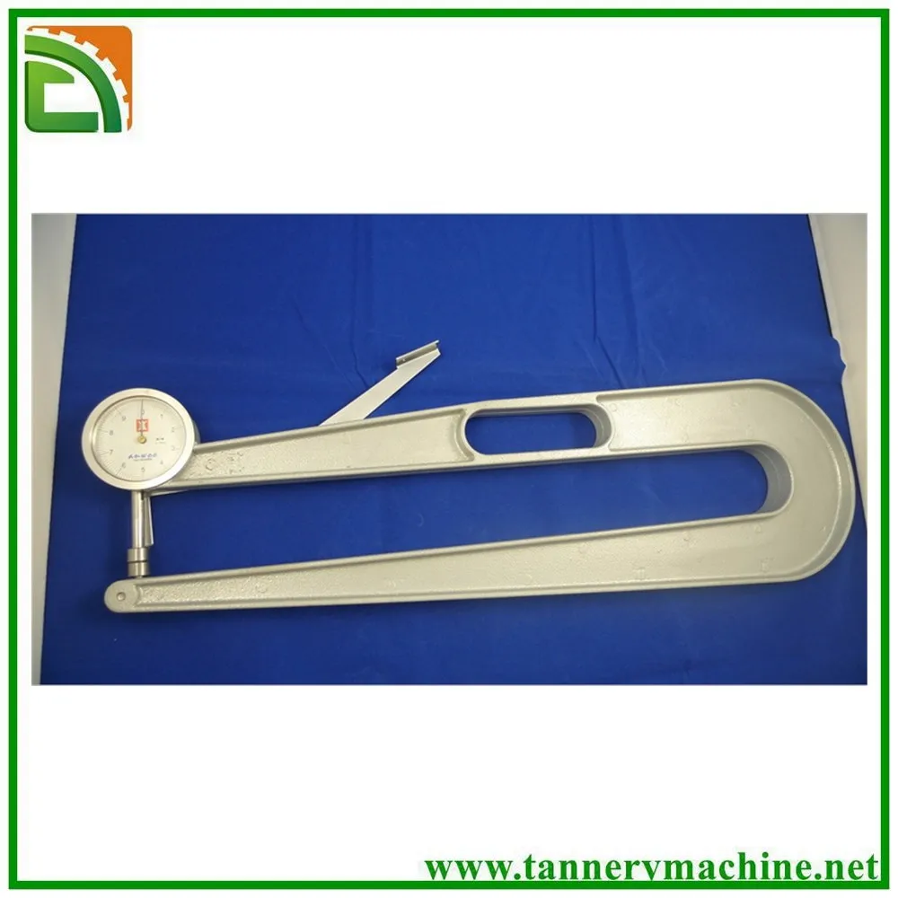 TH-A45 decimal thickness gauge meter for leather measuring instrument ...