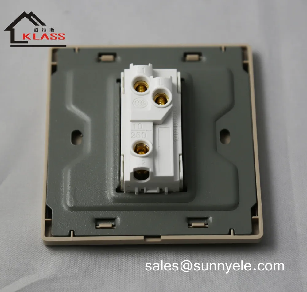 Power Switch 1 Gang 45a Double Poles Air Conditioner Wall Switch With ...