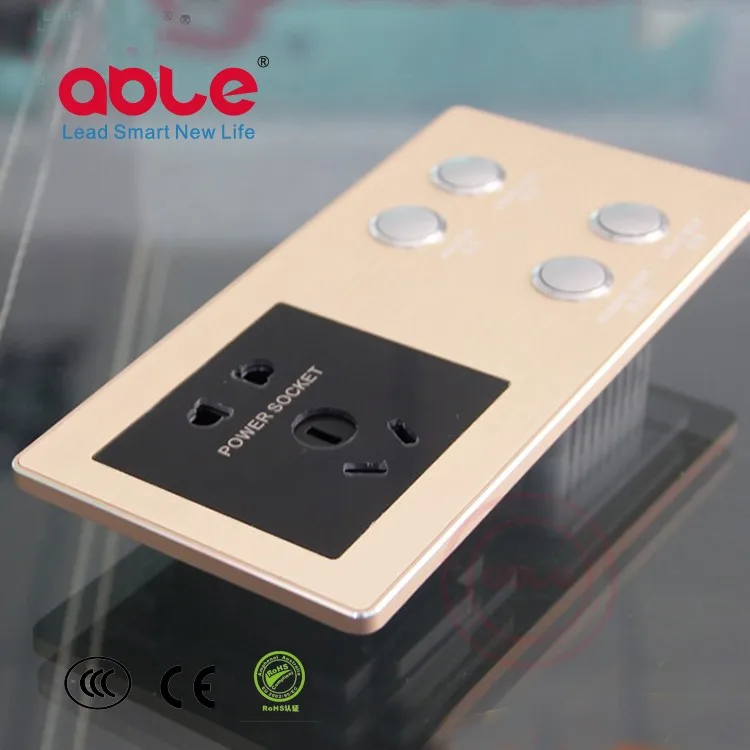 High Quality Aluminum Touch Switch For Hotel Room Guest Control System ...