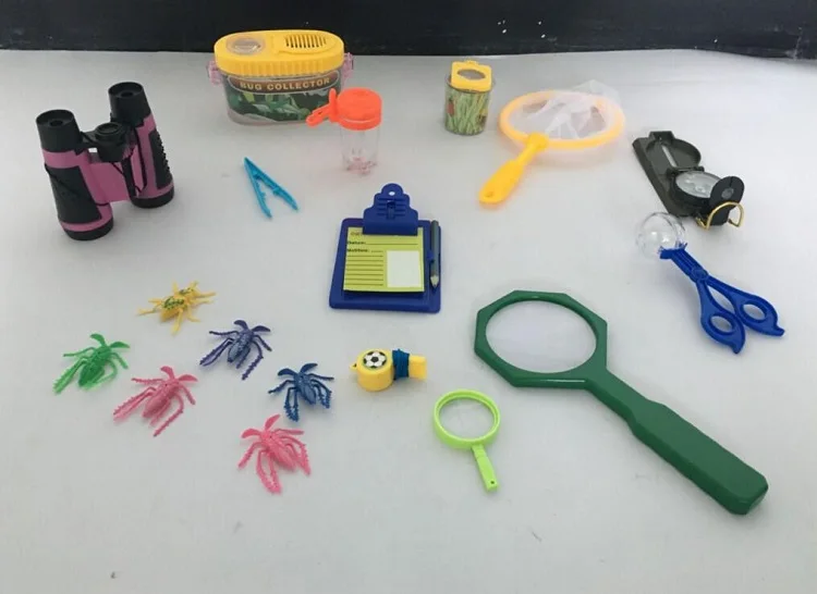 19pcs Outdoor Exploration Gear Play Set For Kids,Junior Adventurer ...