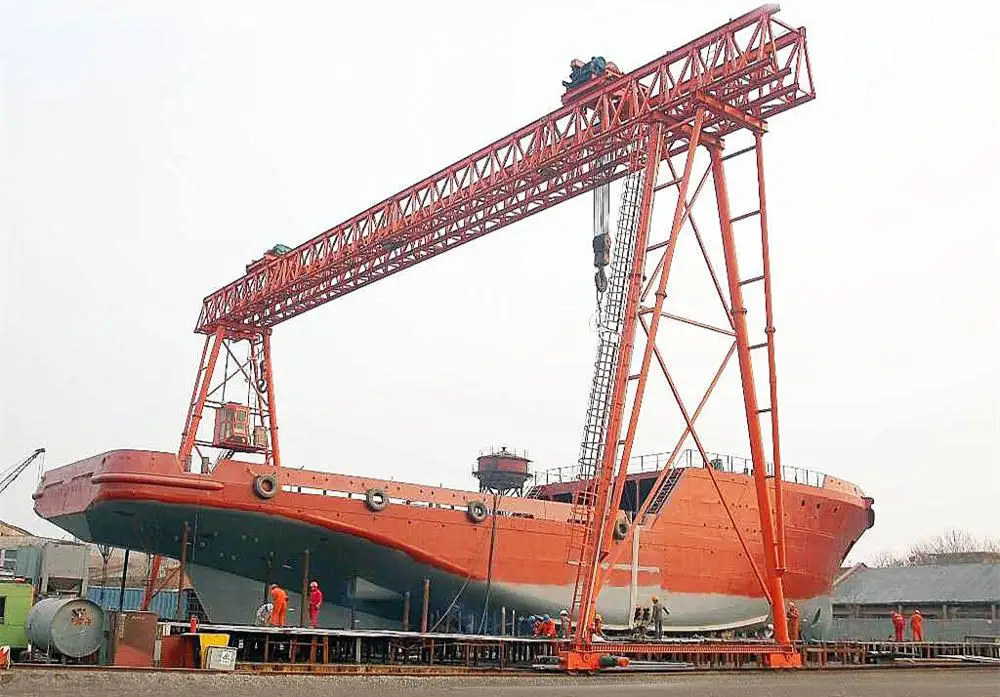 Shipbuilding Gantry Cranes Shipyard Cranes - Buy Shipbuilding Gantry ...