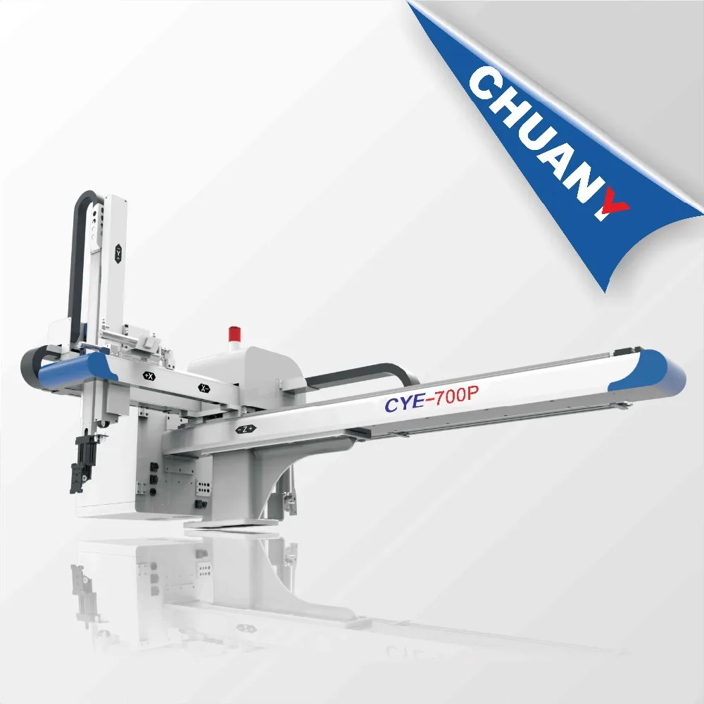 Plastic Industrial Robotic Arm Injection Molding Machine Injection Pick ...