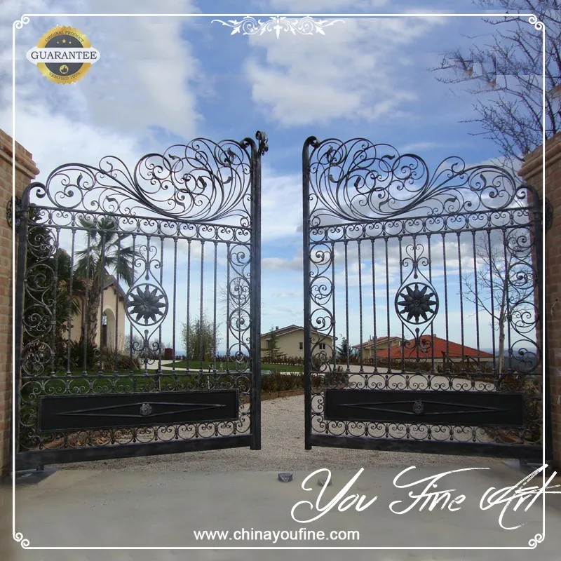 2019 New Wrought Iron Grill Gate Designs - Buy New Design Iron Gate ...
