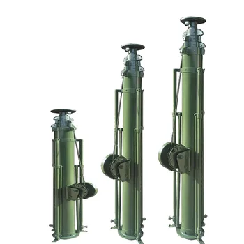 8m 9m 10m Portable Lightweight Telescopic Security Camera Mast Pole ...