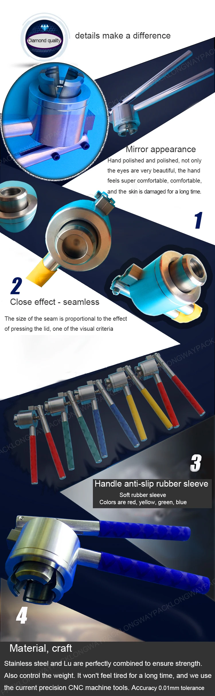 Manual Perfume Bottle Crimper - Durable & Efficient