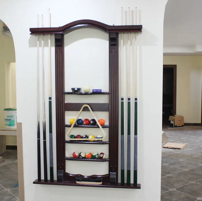 Tb Luxury High-grade Solid Wood Customize Billiard Pool Cue Rack - Buy ...