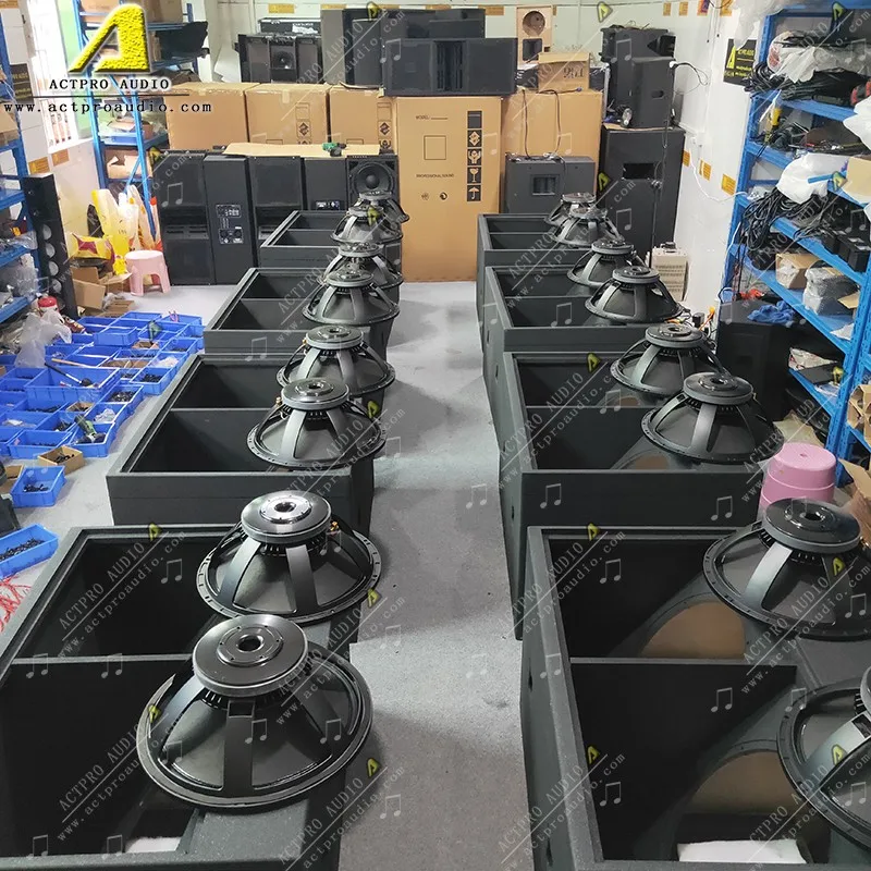 Sw21 Single 21 Inch Line Array Subwoofer Strong Powerful Sub Bass China ...