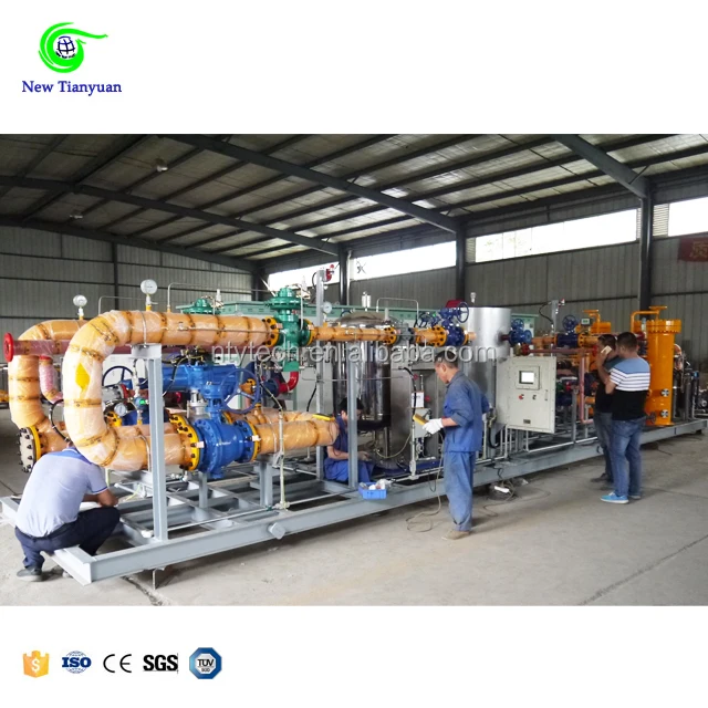 Wellhead Natural Gas Regulating and Metering Odorizing Station