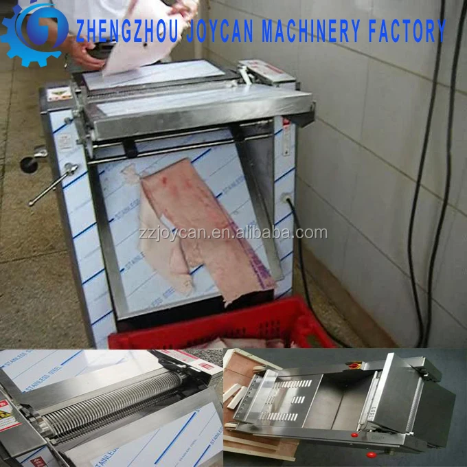 Automatic Pork Meat Skin Removing Machine Pork Skinner Pork Skinning ...