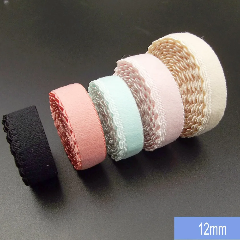 Wavy Edging Plush Bra Elastic Bands For Underwear - Buy Bra Elastic ...