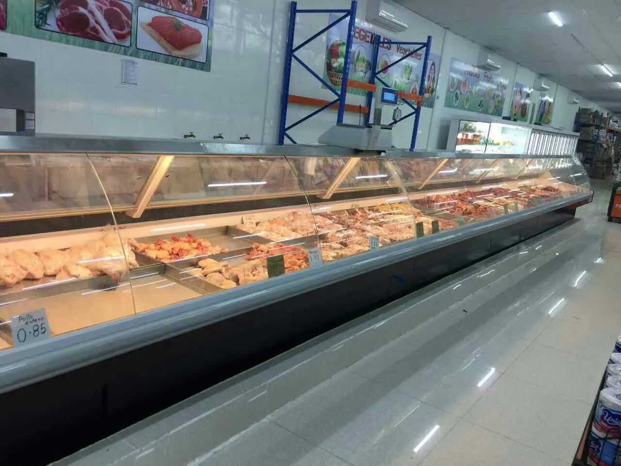 Store Used Chicken Cooler/chicken Display Commercial Refrigerator - Buy ...