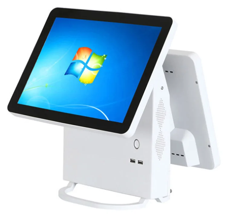 Pos Machine With Led Customer Display Restaurant Ordering Machine With ...