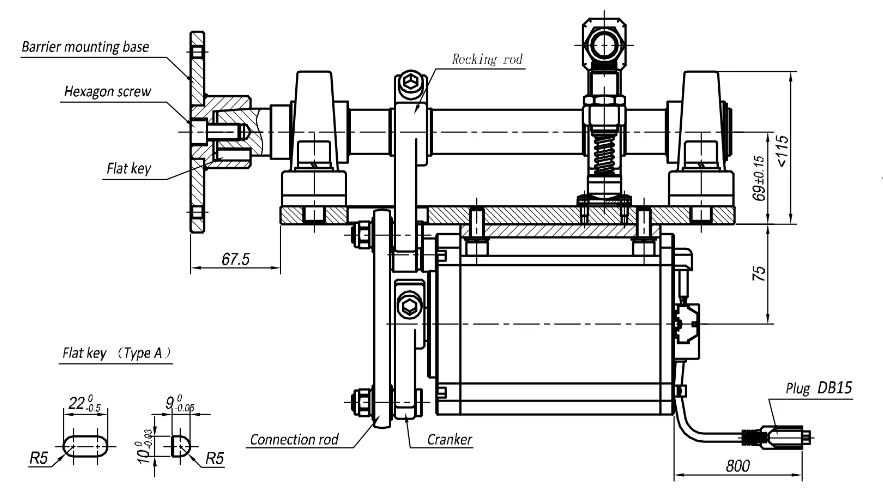 Automatic Gate Mechanism for ETC - Efficient & Reliable