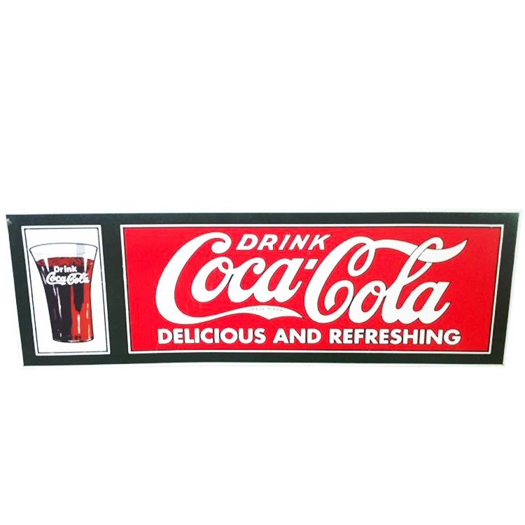 Oval Shape Wall Decoration Art Metal Advertising Street Tin Sign Emboss ...