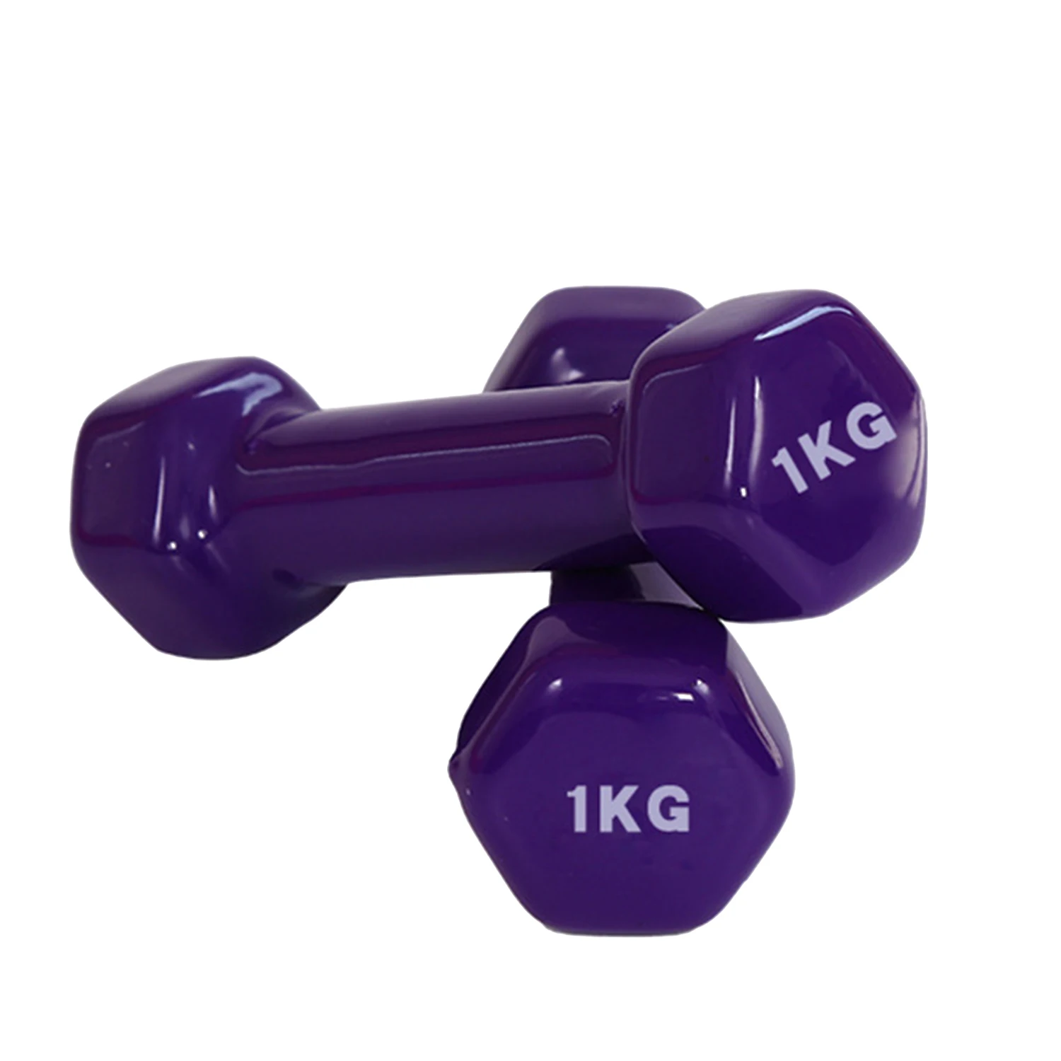 Custom Vinyl Dumbbells Set for Strength Training