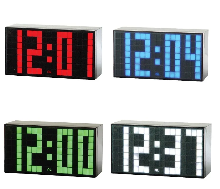 Matrix Led Display Clock,Led Alarm Clock - Buy Blue Led Alarm Clock,Led ...