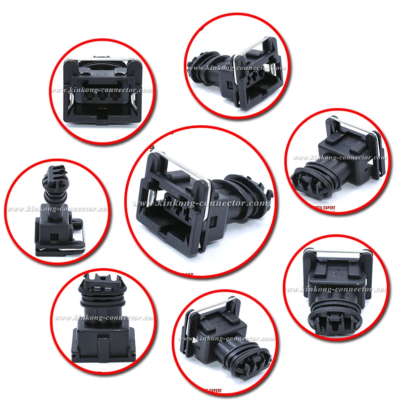 Tyco/amp 3-pin Junior Power Timer (jpt) Connector Map Sensor Automotive ...