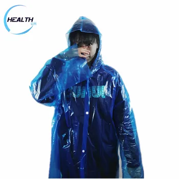 Cheap Price Waterproof Disposable Polythene Rain Coat For Men & Women ...
