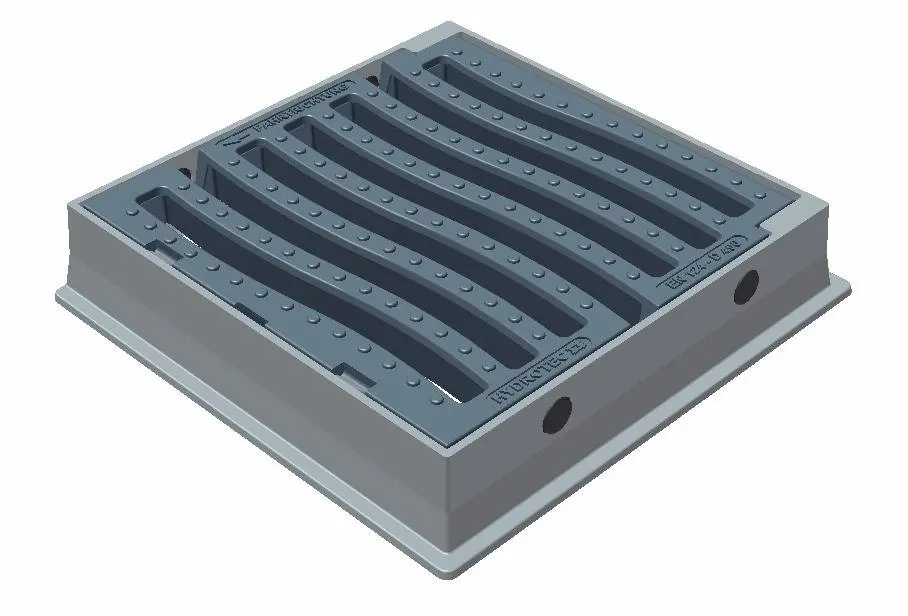 Heavy Duty Flat and Round Ductile Casting Iron Gully Grating