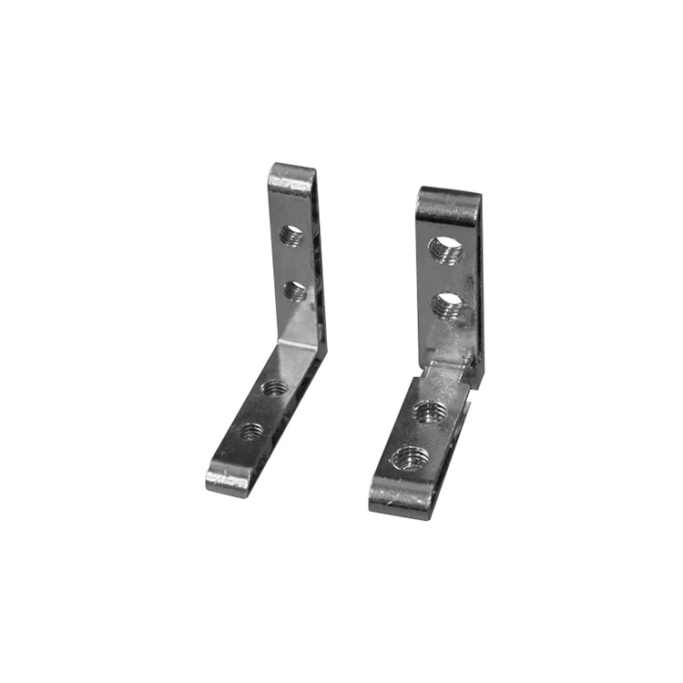 Bracket M6 Brace Aluminum Profile L Shape Angle Corner Connector Split ...