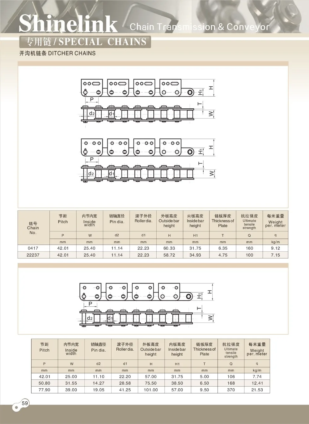 4501 Trencher Chain - Durable, High-Performance Solutions