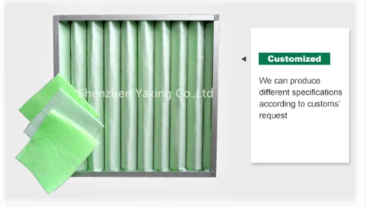 Customized Efficiency G4 Particulate Primary Pleated Filter Pre Filter ...