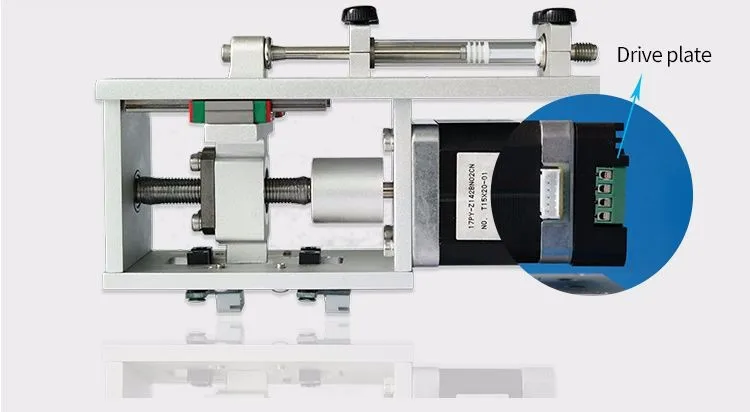 High Reliability Stepper Motor Syringe Pump for Microfluidics