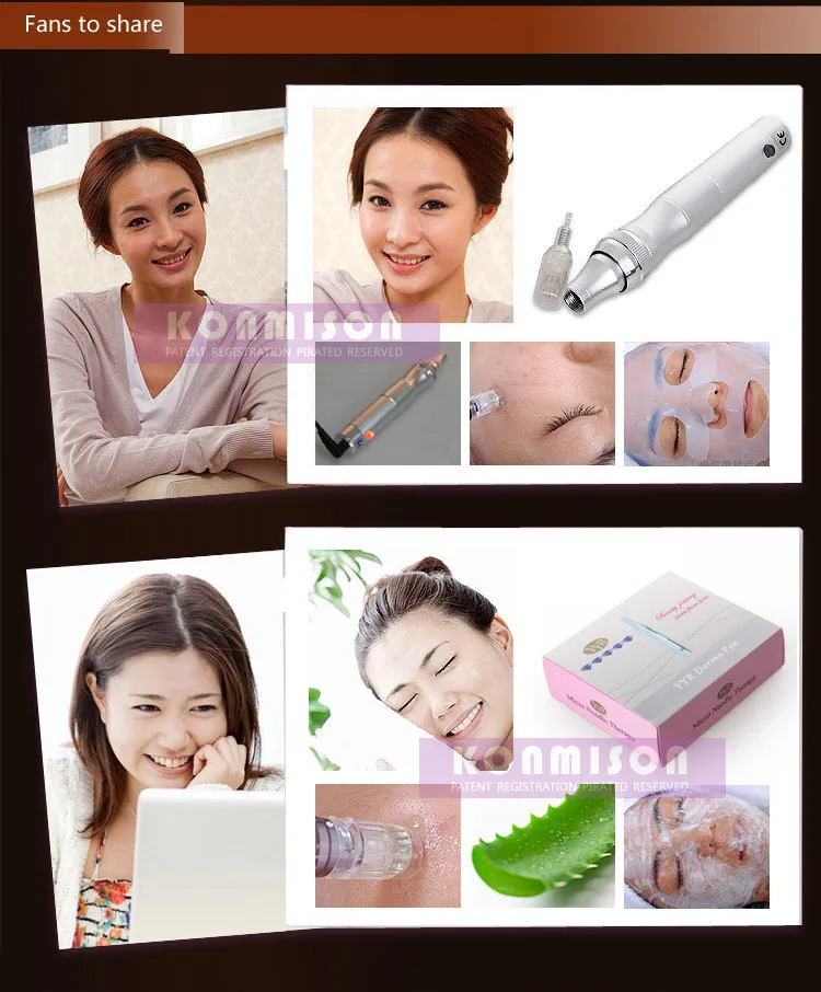 Korea Derma Pen Microneedle Machine For Acne Removal Skin Rejuvenation ...