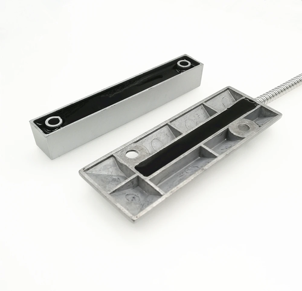 Burglar Alarm Surface Mounted Polished Aluminum Oki Reed Switch Wired ...