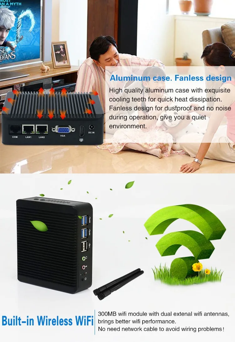 Mini Computer Solid J3160 Mini Car Pc Ibox-501 N11 Mini Computer 12v ...