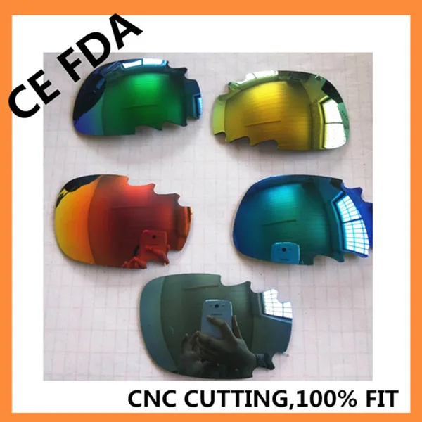 Colorful Mirror Coating Polarized TAC Lens - UV400 Protection