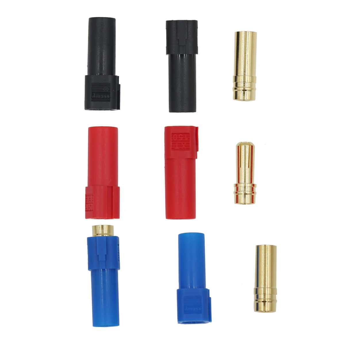 Gold Plated Banana Plug XT150 AMASS Connector Adapter 6mm
